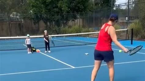 Tennis News Ash Barty Instagram Video Sets Tongues Racing Over A Possible Comeback