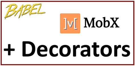 ajouter les decorator dans votre projet react créé par create react