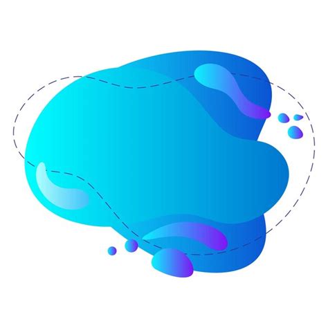 Premium Vector Abstract Liquify Fluid Shape Gradient Color Background