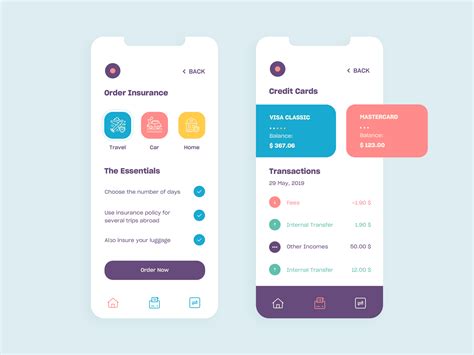 Banking App By Nino Lekveishvili On Dribbble
