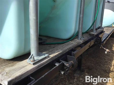 2000 Jet 48 Ta Drop Deck Sprayer Tender Trailer Transportation Bigiron