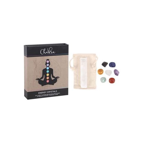 Chakra Energie Kristal Geschenkset