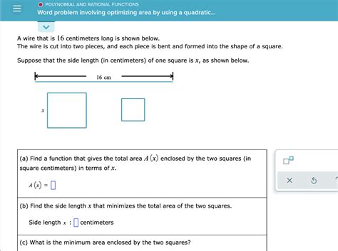 solved o polynomial and rational functions word problem