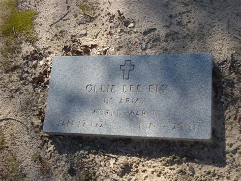 Ollie Lee Ely 1921 2001 Find A Grave Memorial