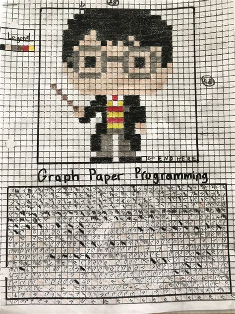 How To Draw Pixel Art On Graph Paper