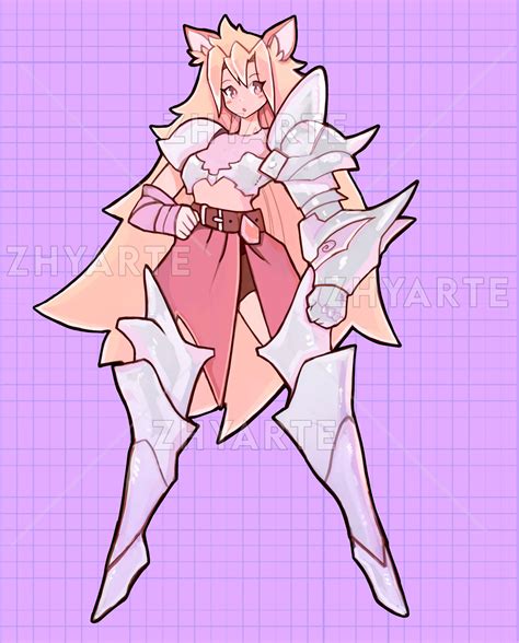 Warrior Fox Adoptable Closed By Zhyarte On Deviantart
