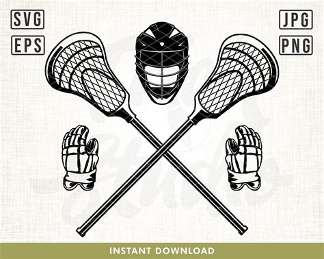 Lacrosse Stick Svg Lacrosse Player Svg File Lacrosse Sports Etsy