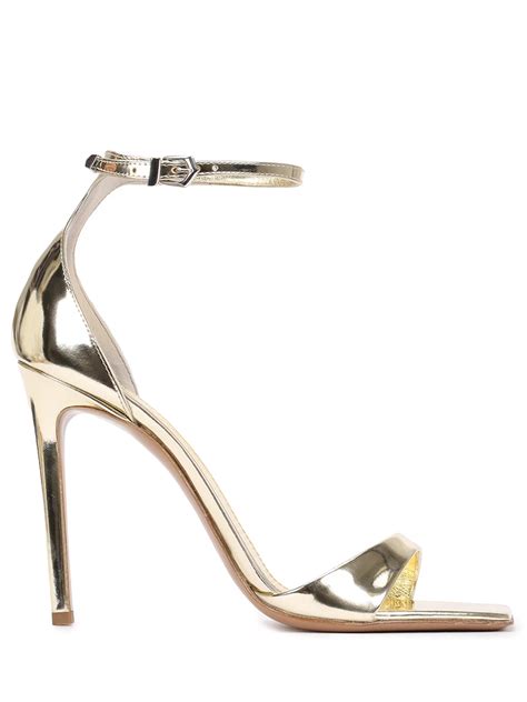 Босоножки кожаные Stiletto от PARIS TEXAS за 46 200 рублей со скидкой ...
