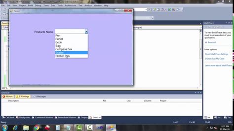 Fill Combobox With Text File Items In C Youtube