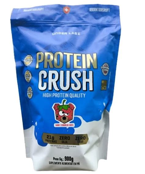 Protein Crush Whey 900g Refil Under Labz Power Snacks