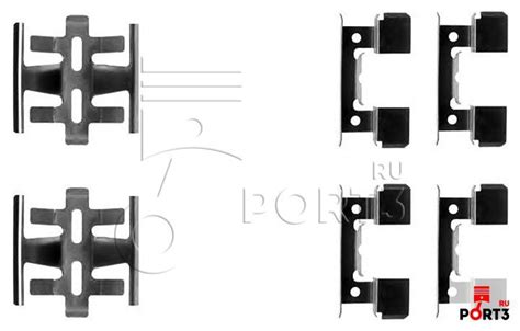 MINTEX MBA1022 Комплектующие, колодки дискового тормоза