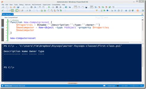 How To Create A PowerShell 5 Class 4sysops