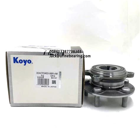 3DACF037D-16AR-AM koyo Wheel hub bearing Axle bearing and hub Asse