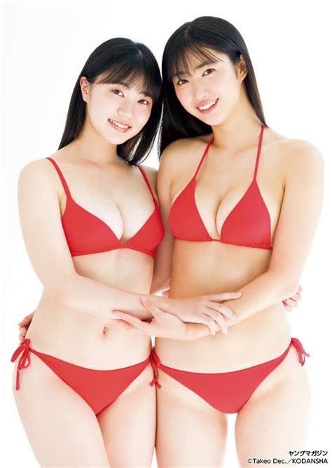 画像113 「ミスマガジン2022」瑚々＆咲田ゆな、ふっくらバスト際立つ赤ビキニ姿 モデルプレス