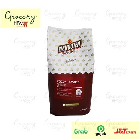 Jual Van Houten Professional Cocoa Powder Optimum 1 Kg Shopee Indonesia