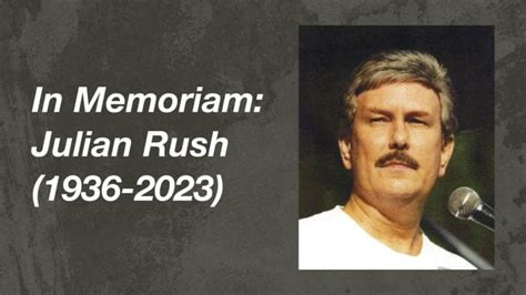 In Memoriam Julian Rush 1936 2023 The Center On Colfax Lgbtq Colorado