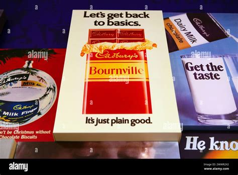 Vintage Replica Cadburys Advertising Signs Of Their Chocolate Products