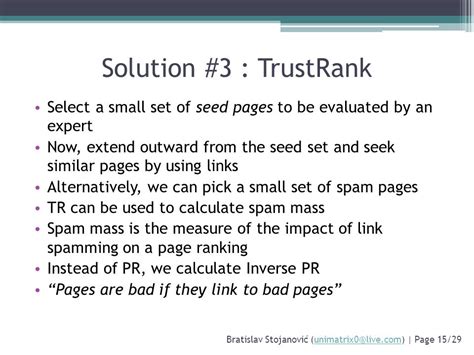 topic sensitive pagerank presented by bratislav v stojanović