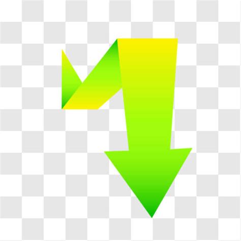 Download Green Arrow Pointing Upward Png Online Creative Fabrica