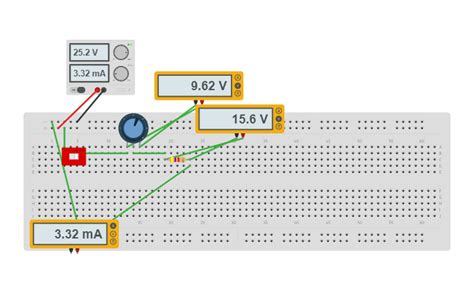 Circuit Design Sas 6 4 Variable Resistance And Voltage Tinkercad