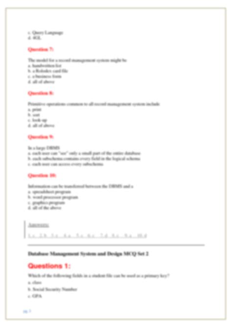 Solution Computer Science Database Management System And Design