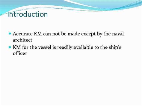 Chapter 3 Determining Height Of KM Introduction