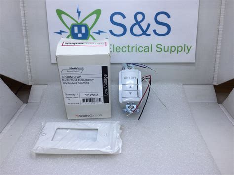 Acuity Controls Sensor Switch 212w5u Switchpod Occupancy Controlled Di