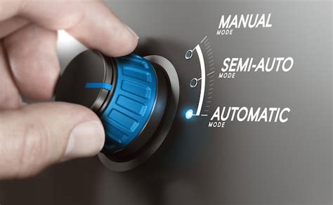 Premium Photo Manufacturing Process Automation Or Automatic Testing Concept