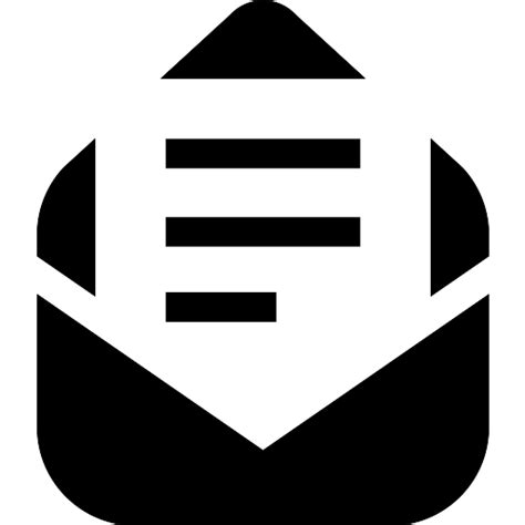 Opened Mail 23 Vector SVG Icon SVG Repo