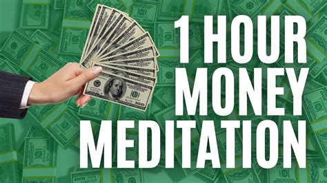 Powerful Money Meditation 1 Hour Youtube