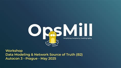 Autocon3 Workshop Data Modeling Speaker Deck