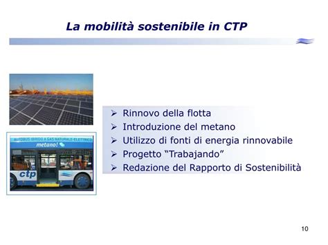Ppt Limpegno Di Ctp Per Una Mobilità Sostenibile Powerpoint