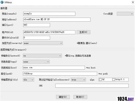 V2ray Wss配置对应v2rayn客户端怎么填写 1024社区