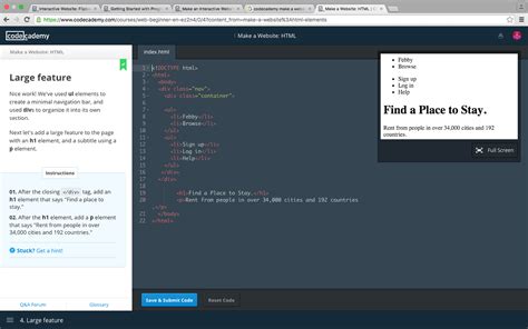 Html And Css Codecademy On Behance
