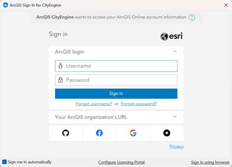 Authorizing Your Software—arcgis Cityengine Resources Documentation