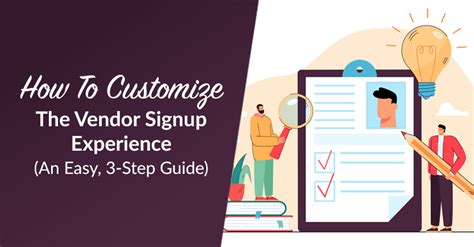 How To Customize The Vendor Signup Experience In Steps