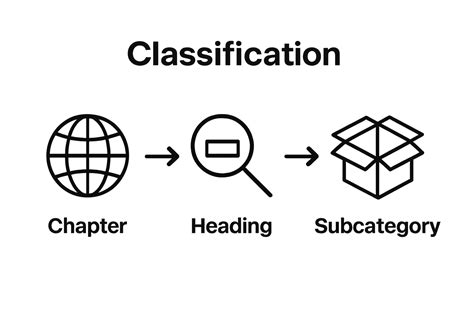 Infographic Showing Hs Code Structure Breakdown