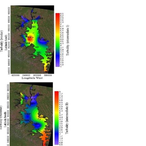 Space Temporal Contour Maps Of The Dissolved Oxygen Do In The Download Scientific Diagram