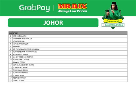 Mr Diy X Grab Rm8 Off Raya Deals 2020 Mr D I Y