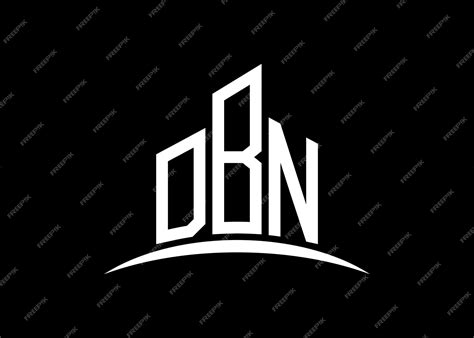 Premium Vector Letter Dbn Building Vector Monogram Logo Design