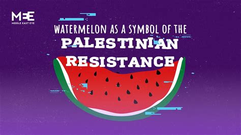 Watermelon A Slice Of Palestinian Resistance Middle East Eye