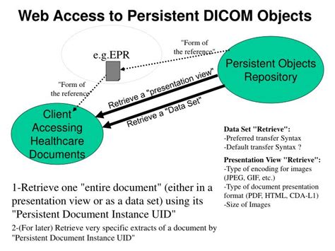 Ppt Web Access To Persistent Dicom Objects Powerpoint Presentation
