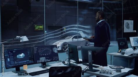 Engineering Research Agency Perform Aerodynamic Testing With A Modern