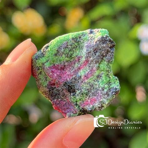 Aaa Raw Ruby In Zoisite Rough Ruby Zoisite Stone Ruby Fluorescent