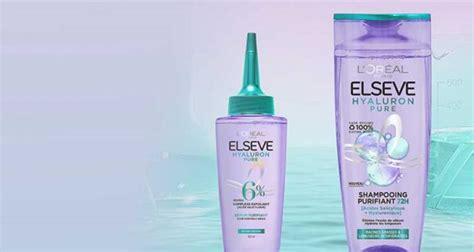 100 Gammes Elseve Hyaluron Pure De Loréal Paris à Tester