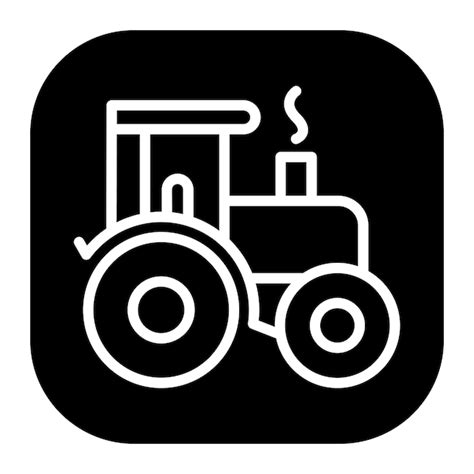 Premium Vector Tractor Vector Icons