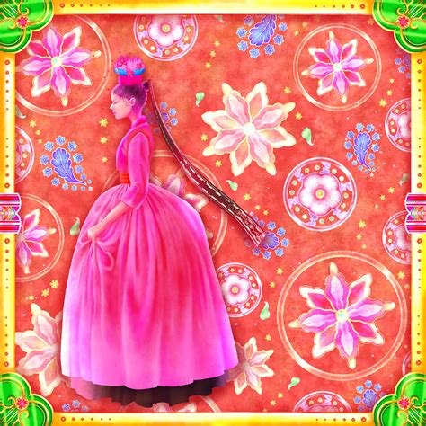 한복 소녀 By 서안나 포트폴리오 노트폴리오