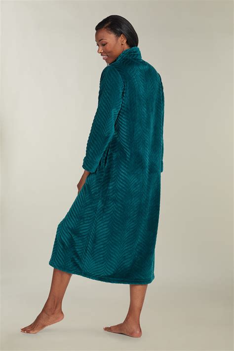 Fleece Long Robe Miss Elaine Store