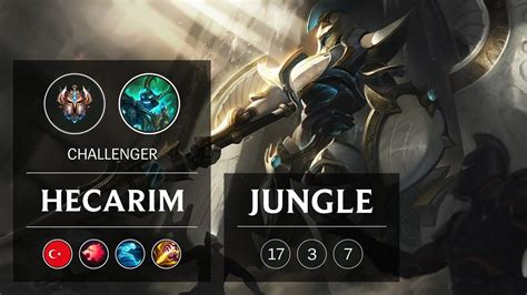 Hecarim Jungle Vs Graves Tr Challenger Patch 824 Youtube
