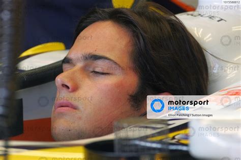 Nelson Piquet Jr BRA Renault R27 Formula One Testing Day Two Jerez